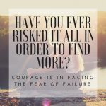 Risking it all - Chele Yntema